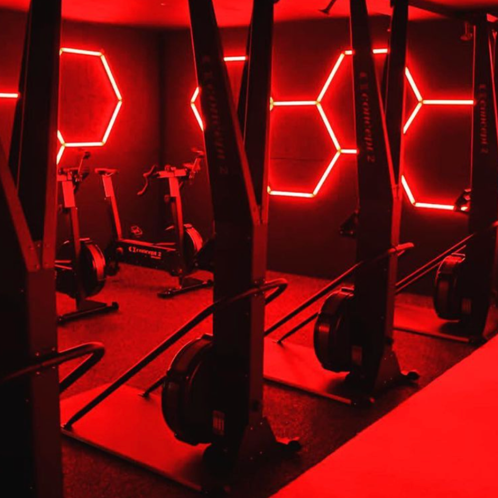 3 RGB Hexagon valaisin – Stylebox